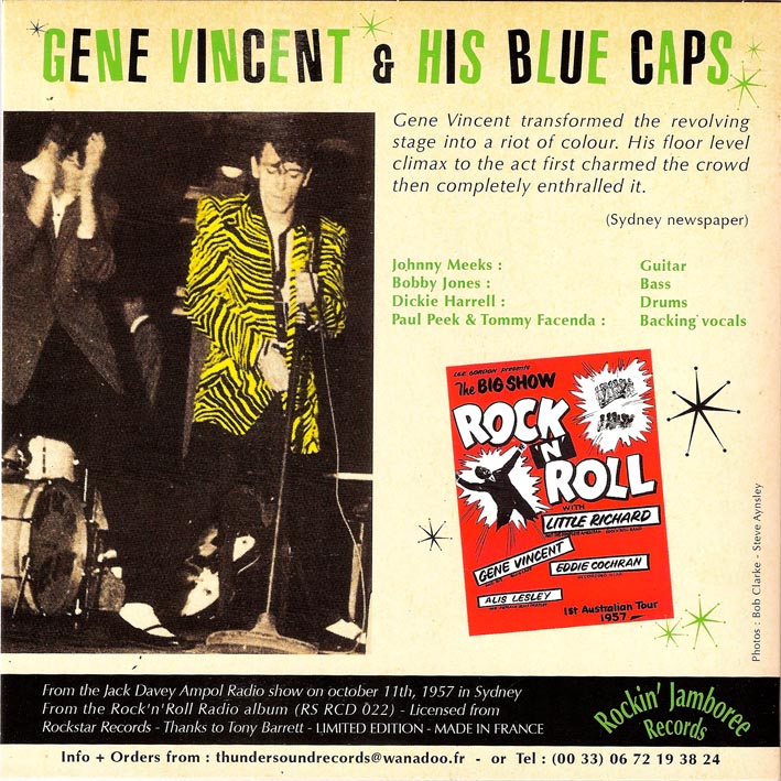 gene vincent 45tours